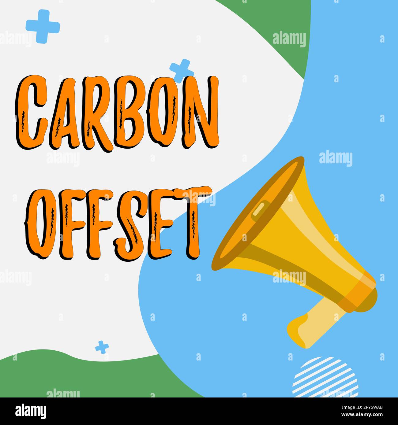 Inspiration showing sign Carbon Offset. Word for Reduction in emissions ...