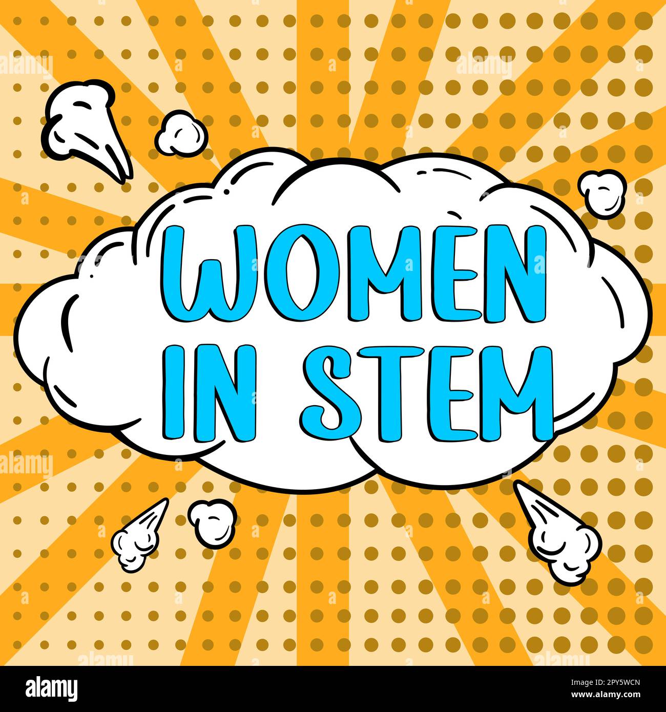 Conceptual caption Women In Stem. Word Written on Science Technology ...
