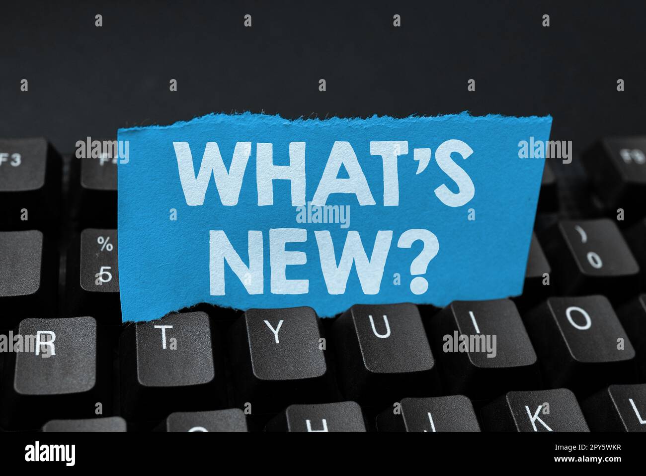 Conceptual display What's New. Business idea Asking about latest ...