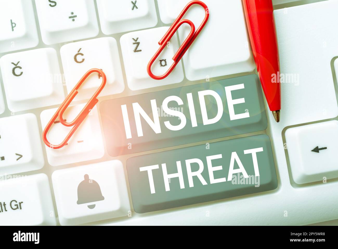 Inspiration showing sign Inside Threat. Word for Information that only ...