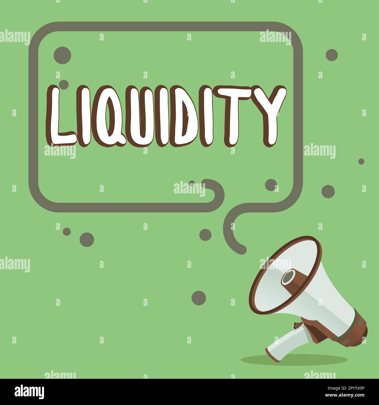 Sign displaying Liquidity. Conceptual photo Cash and Bank Balances ...