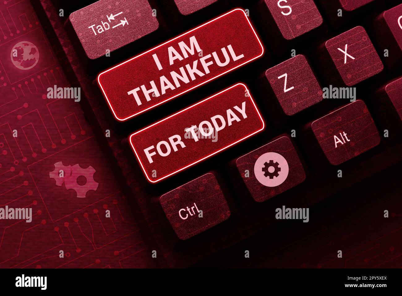 Hand writing sign I Am Thankful For Today. Word Written on Grateful ...