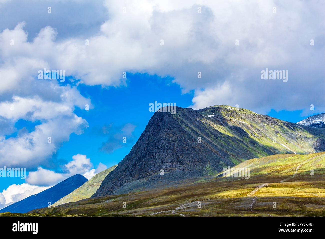Beautiful mountain and landscape nature panorama Rondane National Park ...