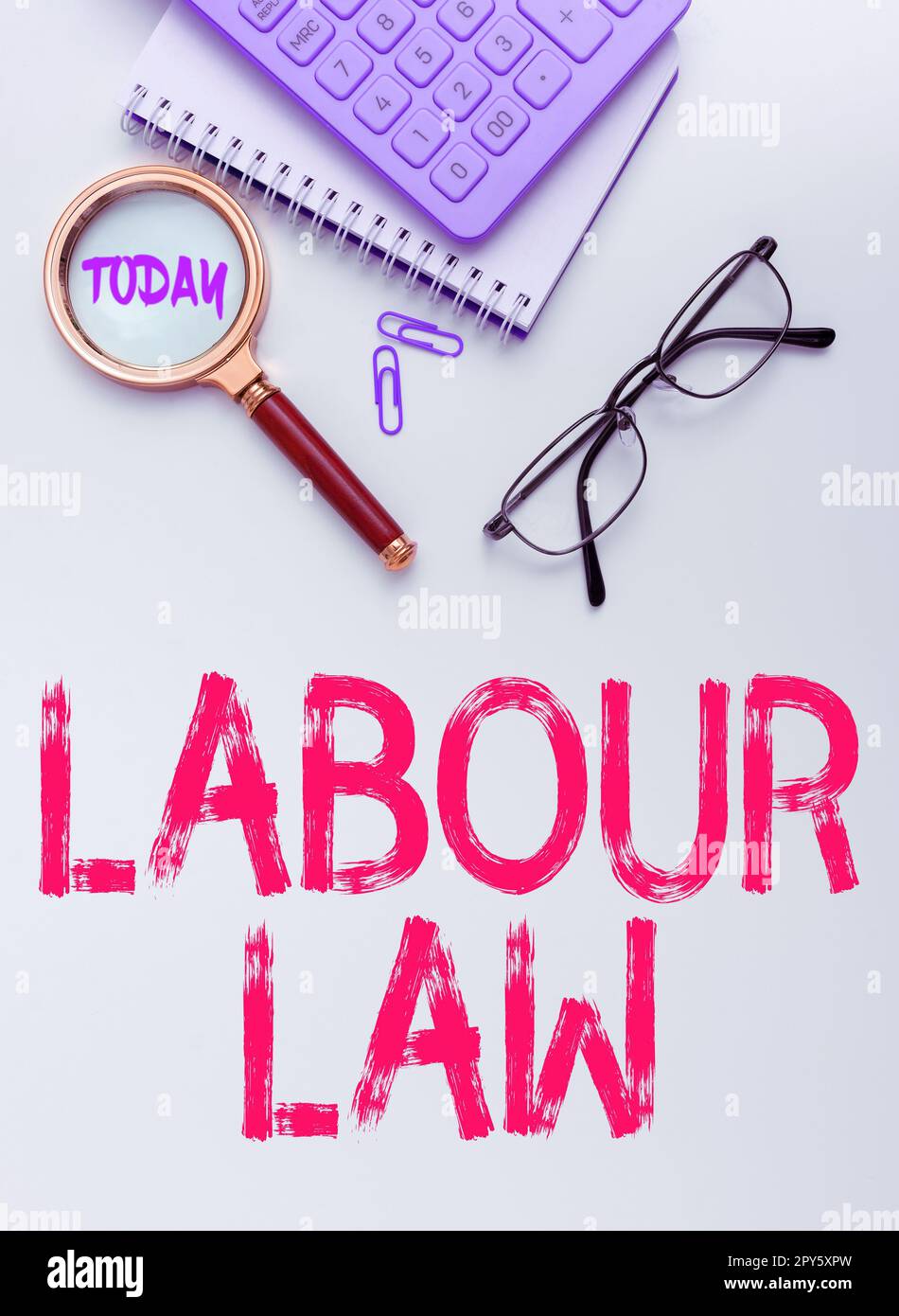 Hand writing sign Labour Law. Business overview Rules implemented by ...