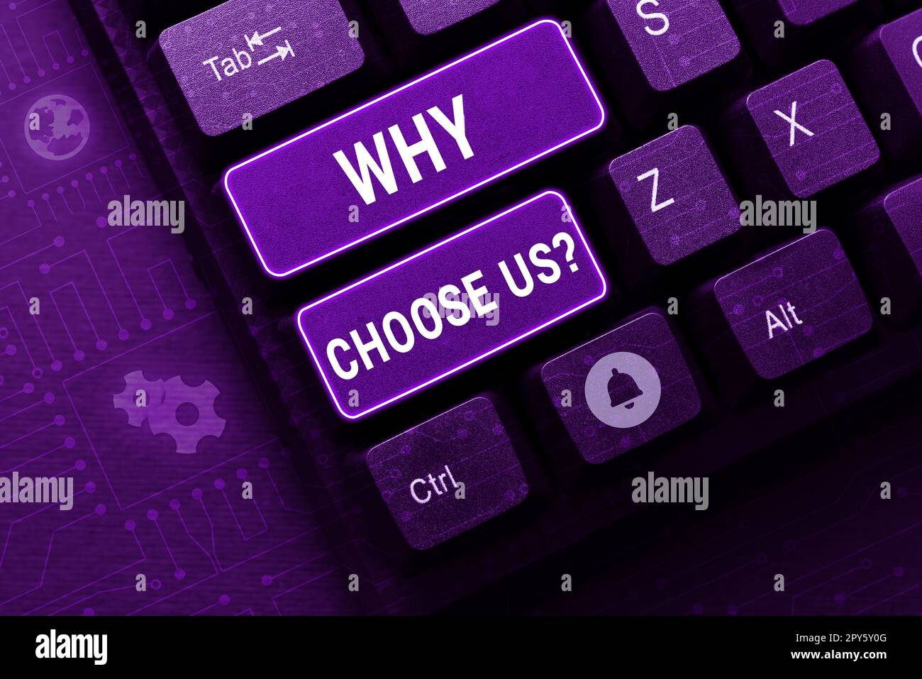 Conceptual display Why Choose Us. Word Written on Reasons for choosing ...