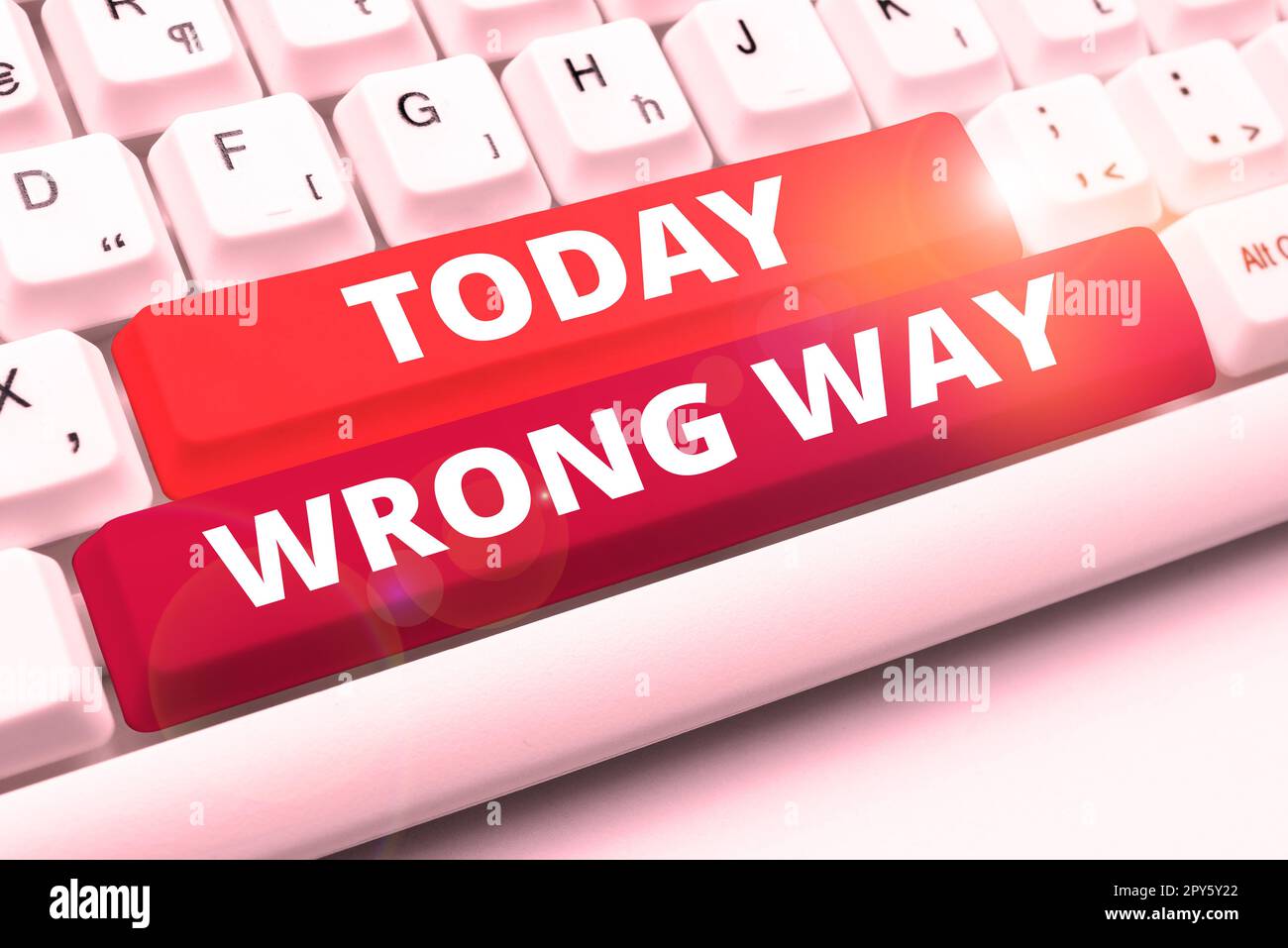 Conceptual caption Wrong Way. Concept meaning taking an unsuitable or ...