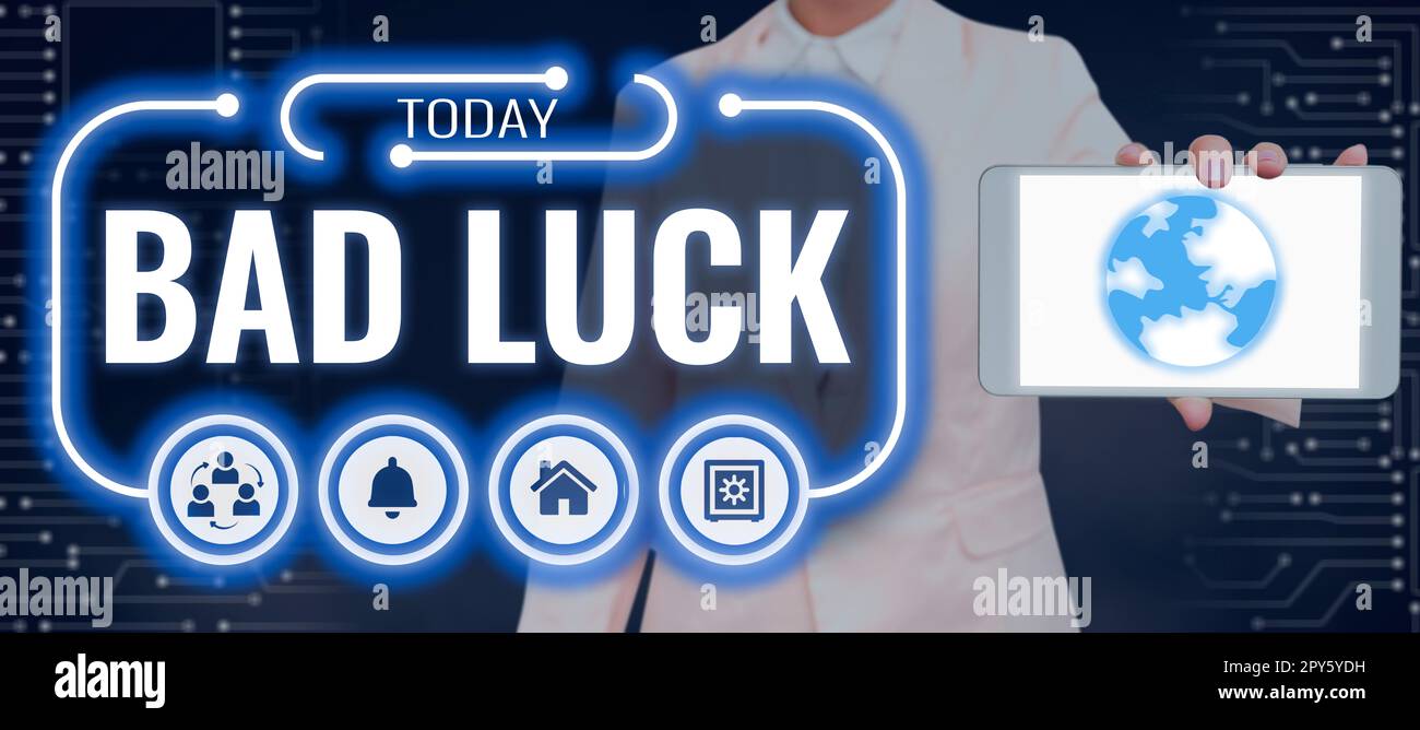 Cartoon bad sign hi-res stock photography and images - Alamy