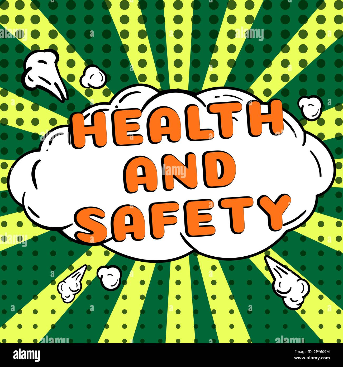 Handwriting text Health And Safety. Business approach Taking the ...