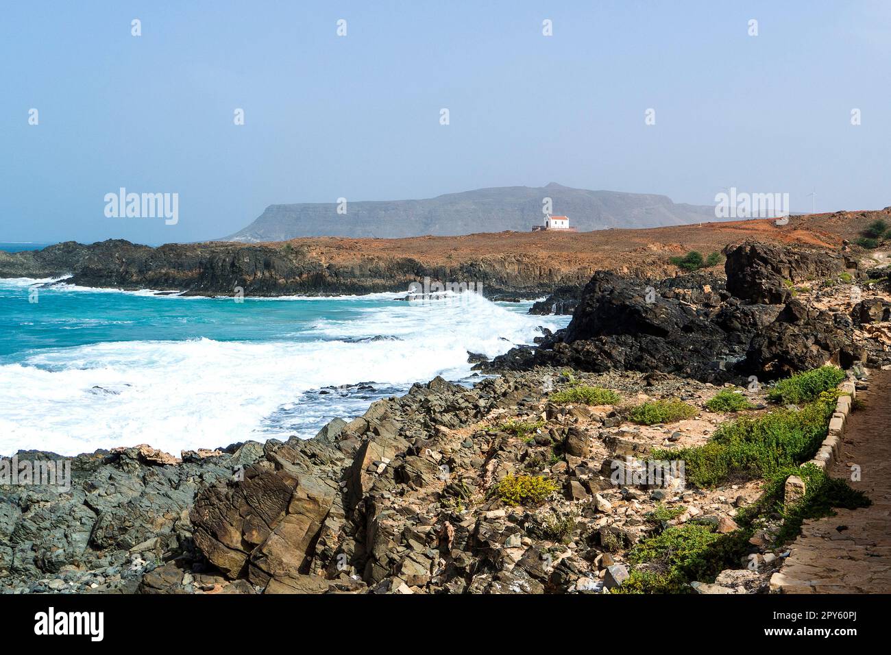 Cape Verde - Boa Vista, Sal Rei - Praia de Cruz Stock Photo - Alamy