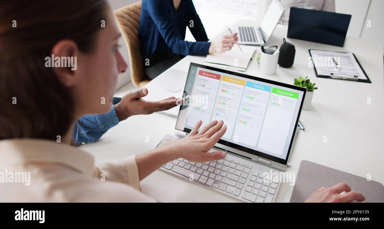 Scrum project hi-res stock photography and images - Alamy