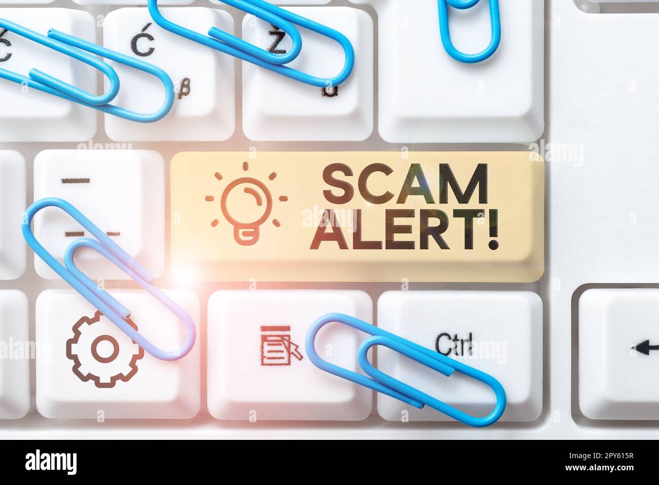 Writing displaying text Scam Alert. Business showcase warning someone ...