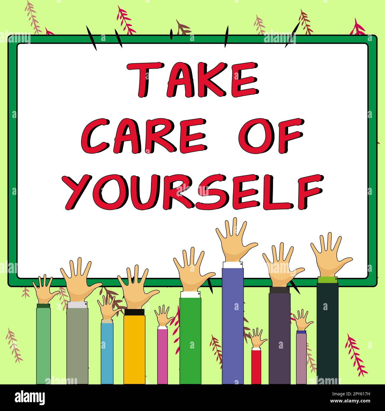Conceptual caption Take Care Of Yourself. Business overview a polite ... Conceptual caption Take Care Of Yourself. Business overview a polite ...