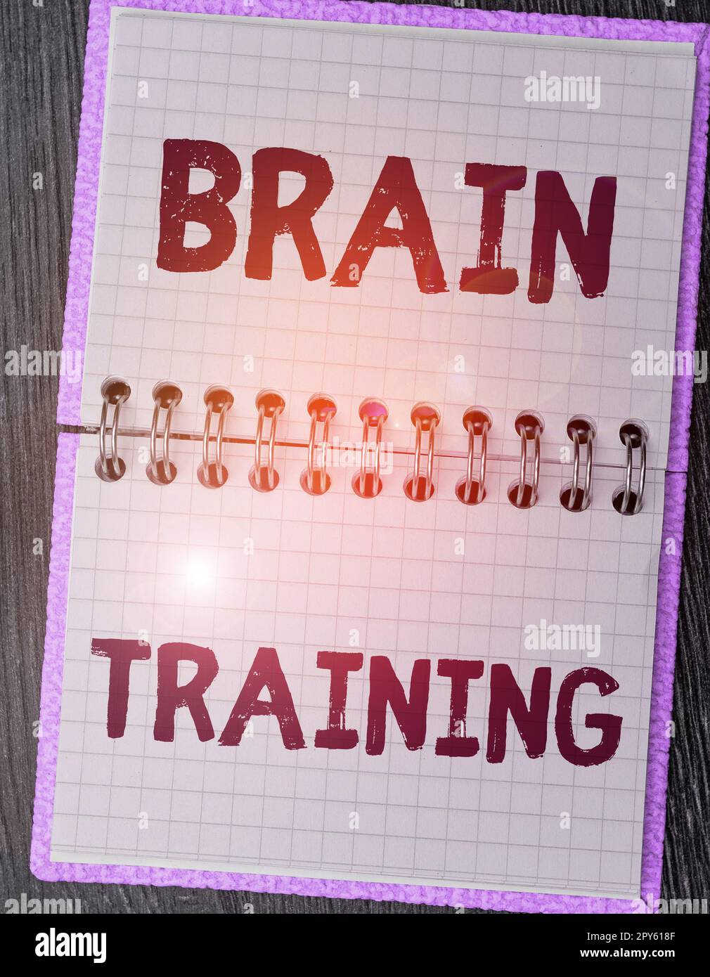 Inspiration showing sign Brain Training. Concept meaning mental ...