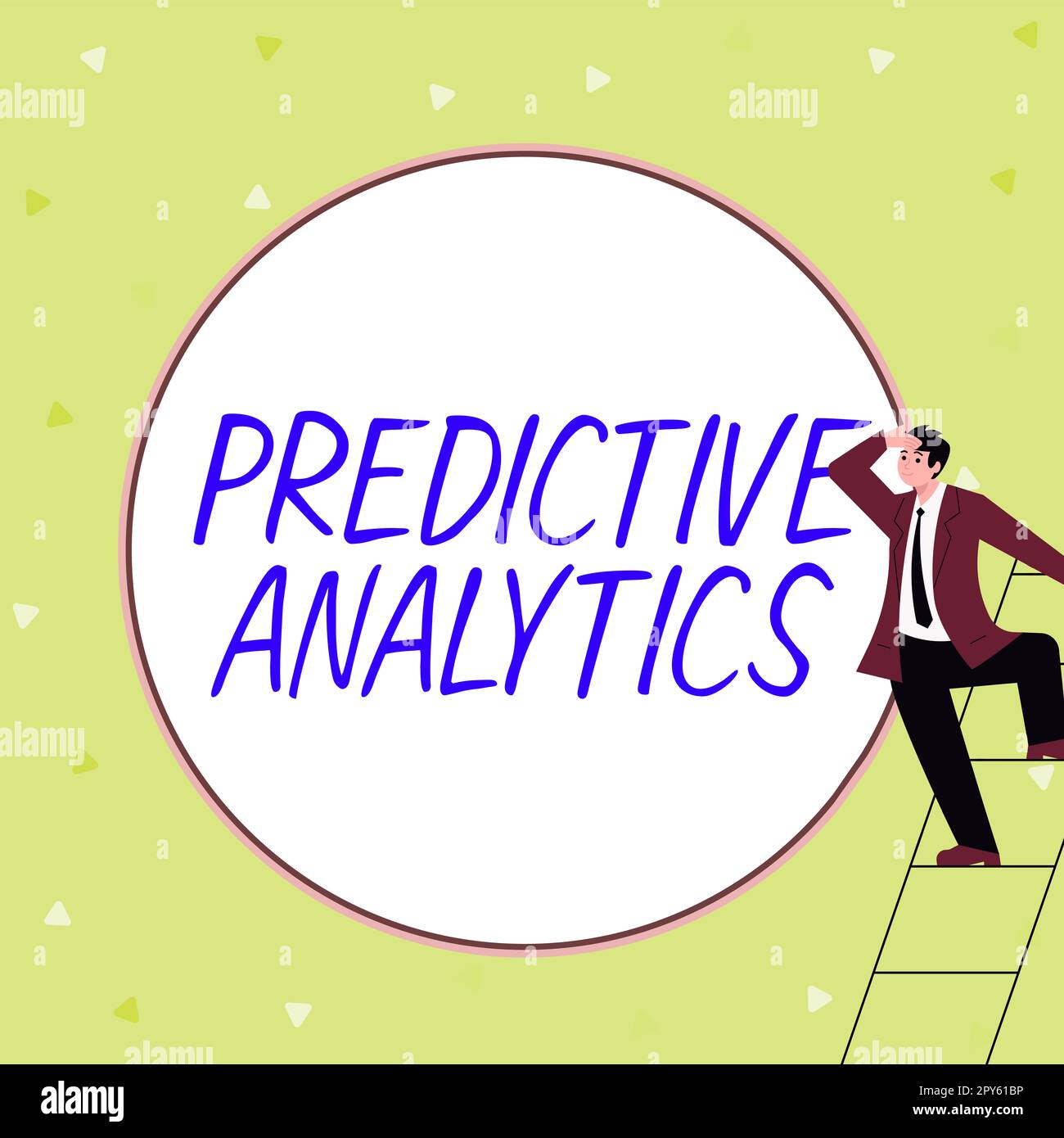Text Sign Showing Predictive Analytics Business Concept Optimize Collection Achieve Crm