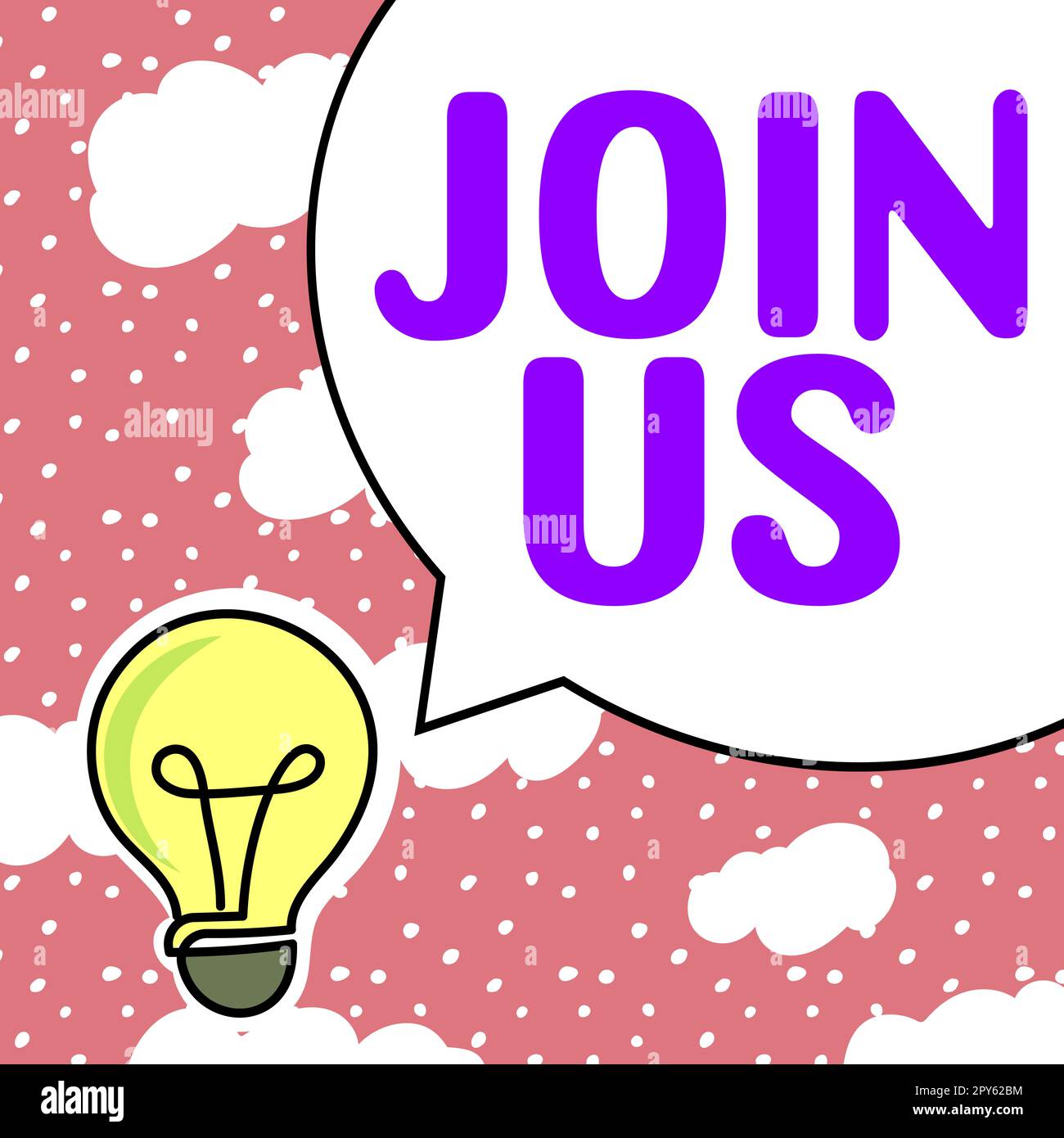 Handwriting text Join Us. Business approach Register in community Team ...