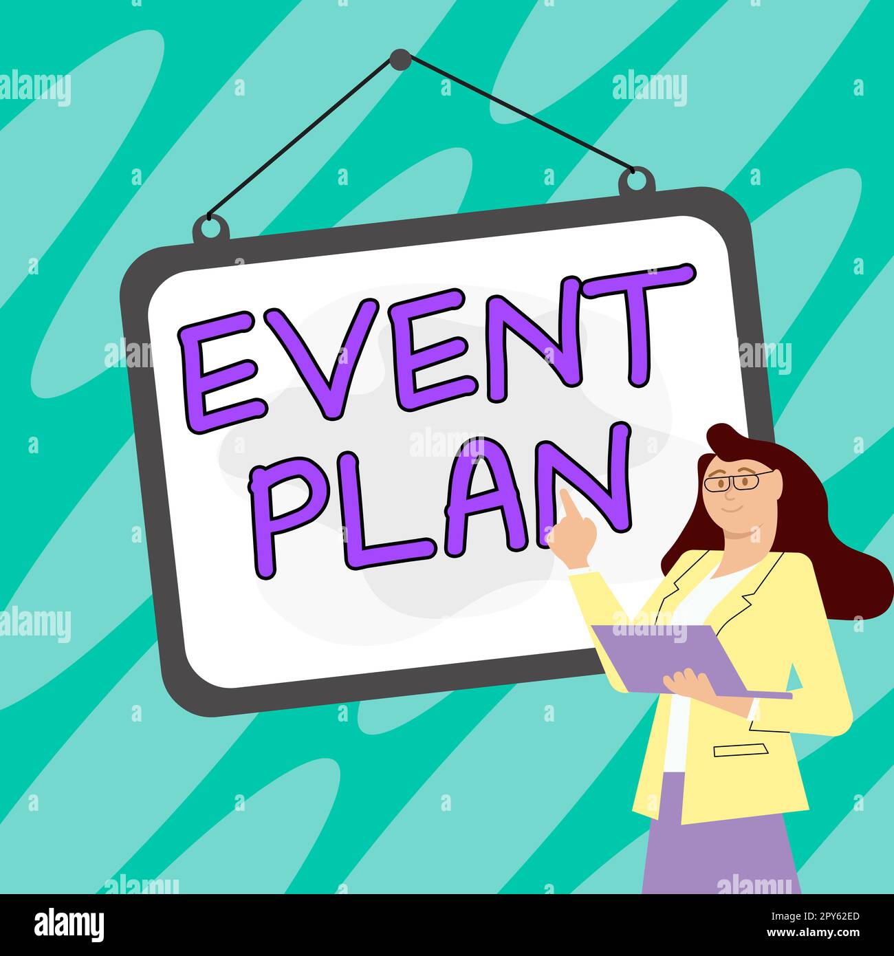 Writing displaying text Event Plan. Word Written on Process of managing ...