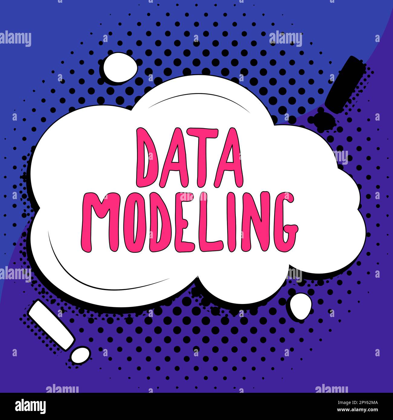 Handwriting text Data Modeling. Word for process of transferring data between data storage ...