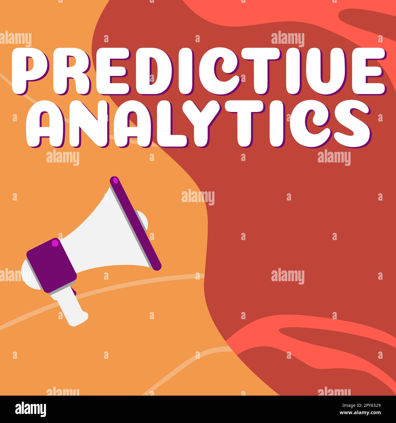 Text sign showing Predictive Analytics. Conceptual photo Optimize Collection Achieve CRM ...