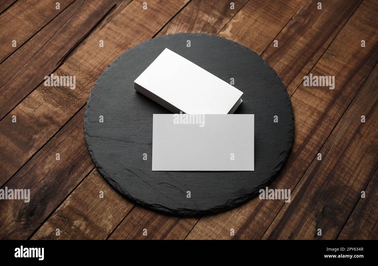 Photo of business cards Stock Photo - Alamy