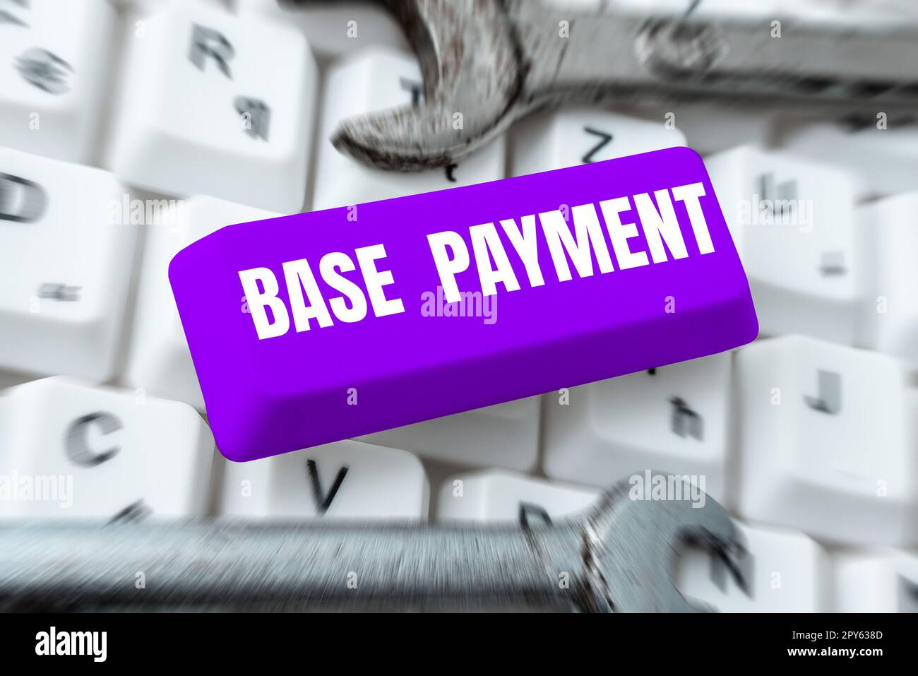 Handwriting text Base Payment. Business showcase amount of pay for a ...