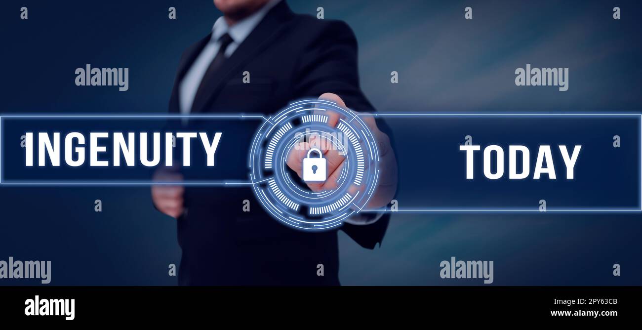 Inspiration showing sign Ingenuity. Word for the quality of being ...