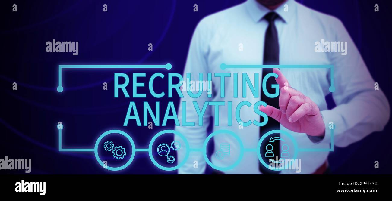 Conceptual display Recruiting Analytics. Conceptual photo used to track ... Conceptual display Recruiting Analytics. Conceptual photo used to track ...