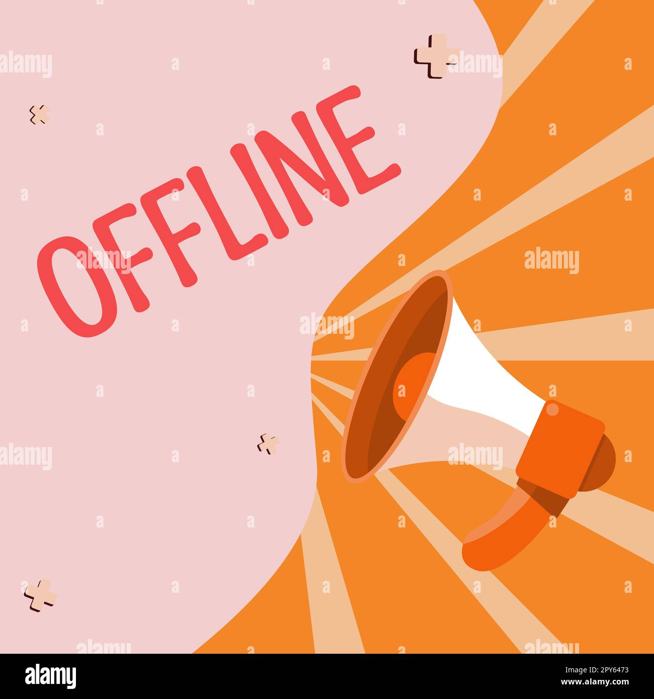 Conceptual caption Offline. Internet Concept Not having directly ...