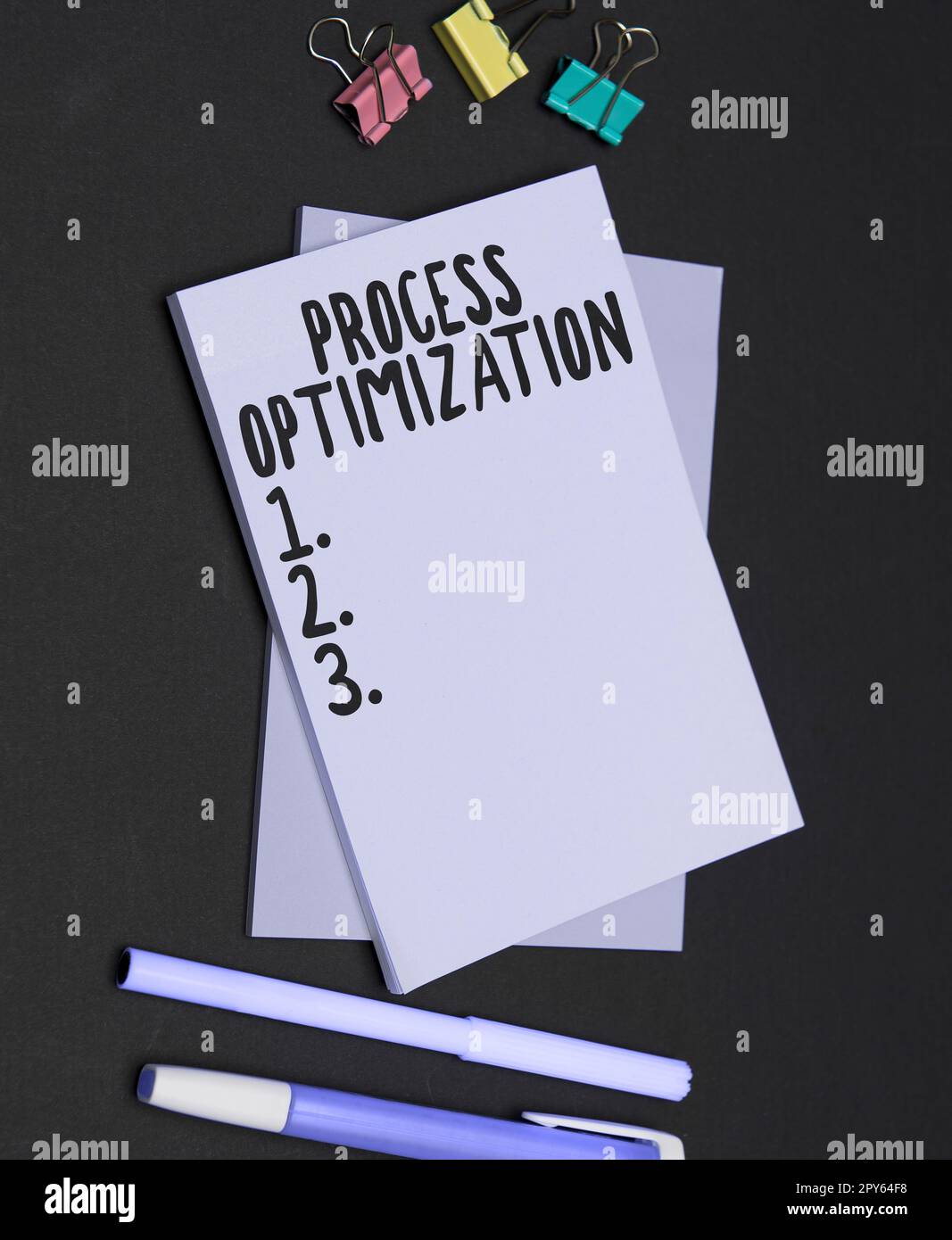 Writing displaying text Process Optimization. Word Written on Improve Organizations Efficiency ...