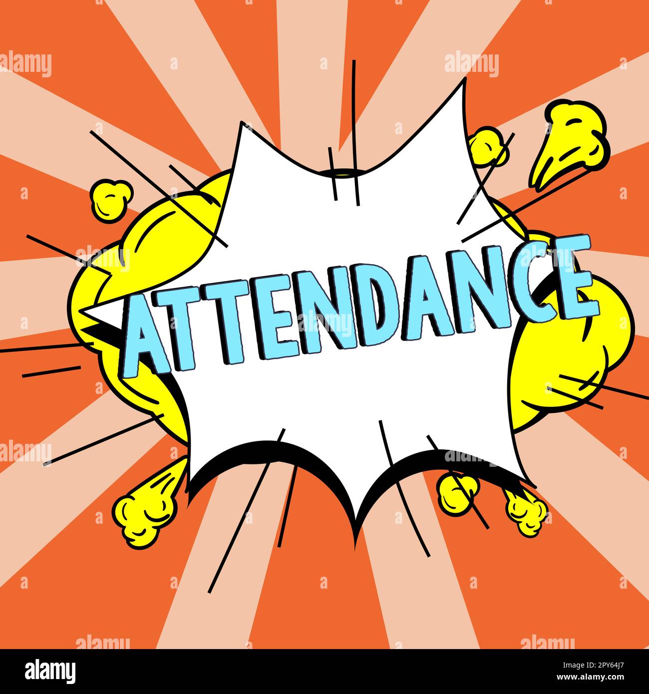 Conceptual caption Attendance. Business showcase Going regularly Being ...