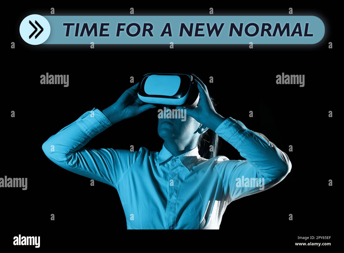 Writing displaying text Time For A New Normal. Business concept Make a ...