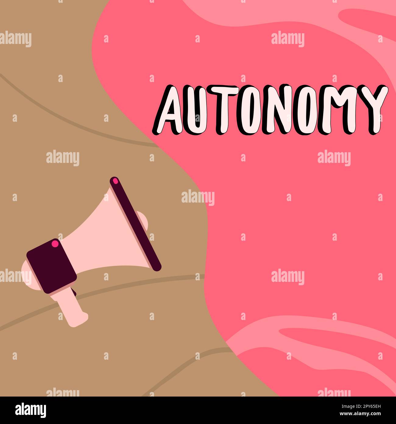 Conceptual display Autonomy. Business showcase vehicle that can guide ...