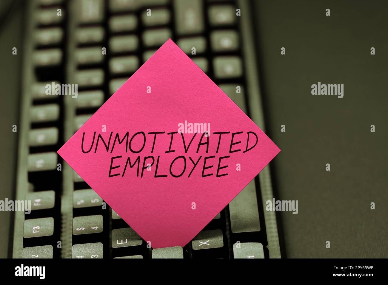 Inspiration showing sign Unmotivated Employee. Business concept very ...