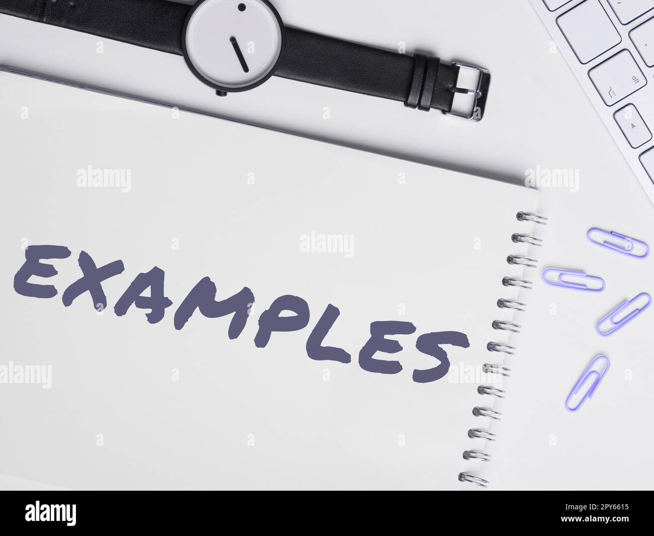 Handwriting text Examples. Business idea photo Sample Model to follow ...