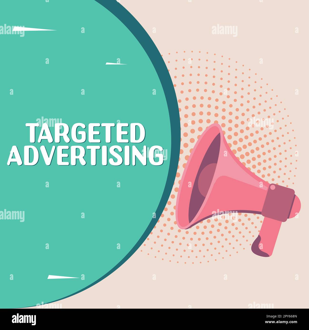 Text showing inspiration Targeted Advertising. Conceptual photo Online ...