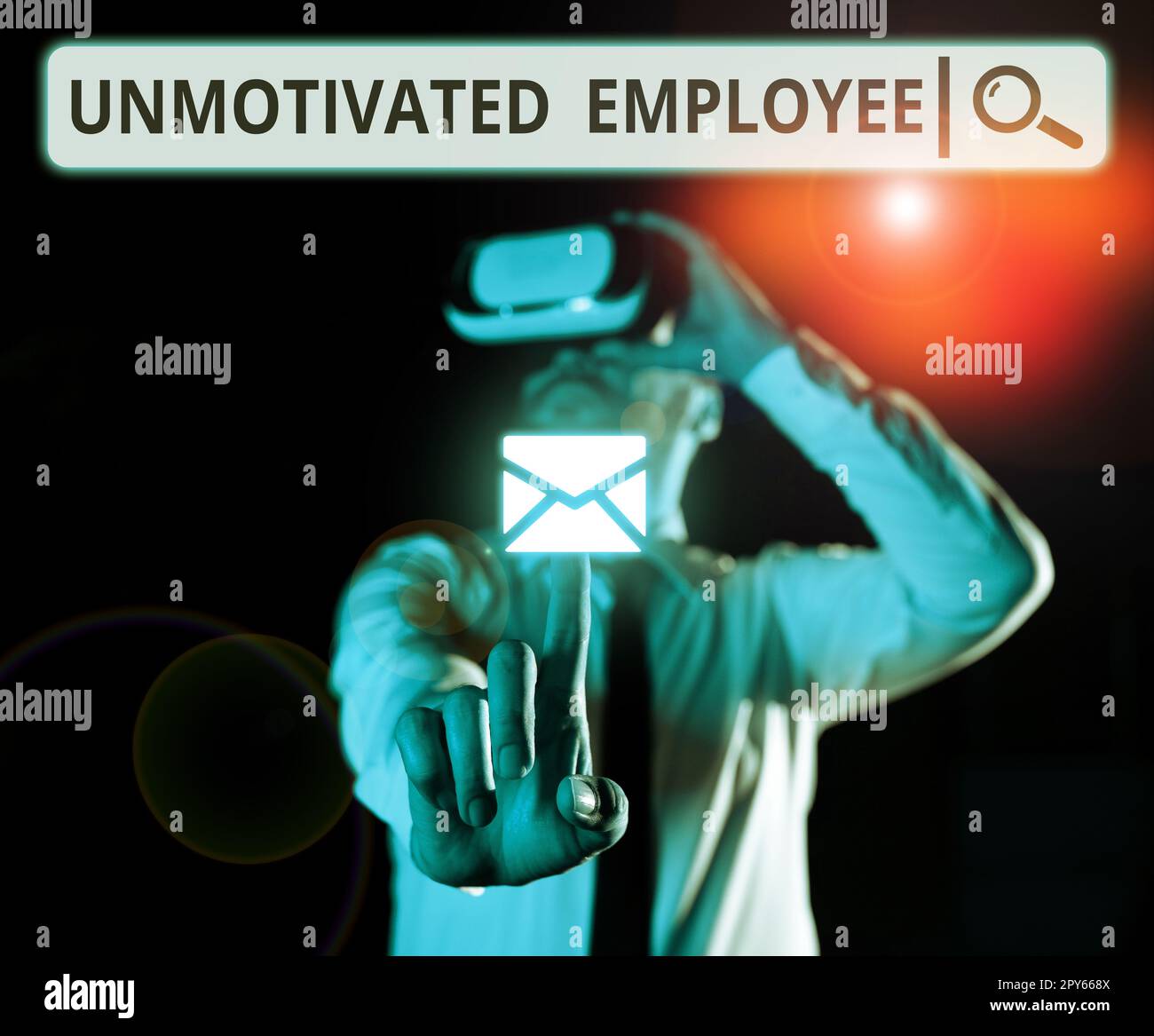 Conceptual display Unmotivated Employee. Business showcase very low ...