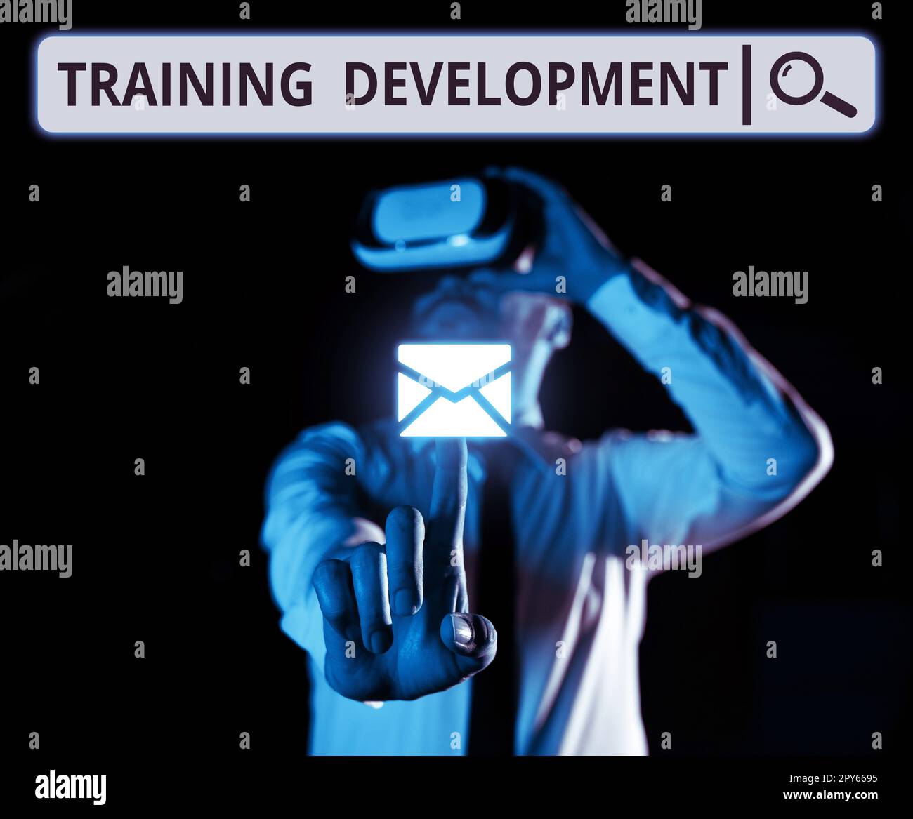 Conceptual display Training Development. Business concept Learn and ...