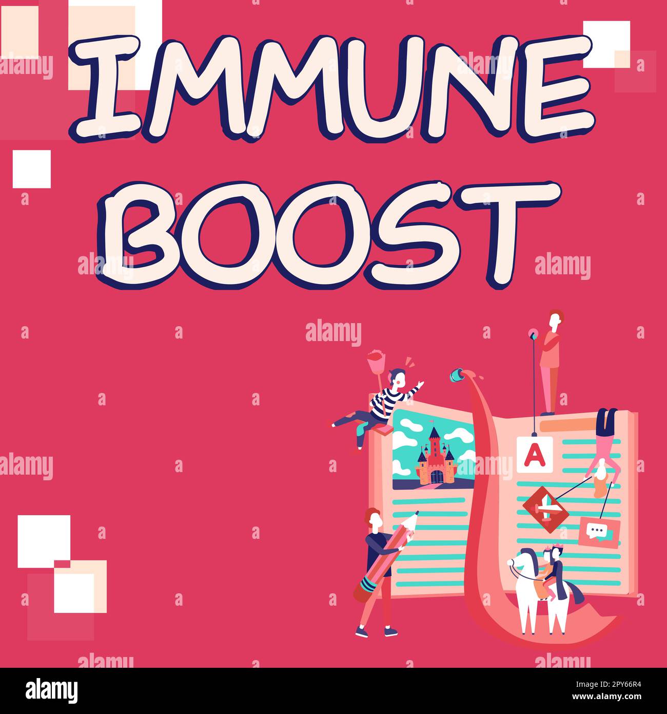 Hand writing sign Immune Boost. Business showcase being able to resist ...