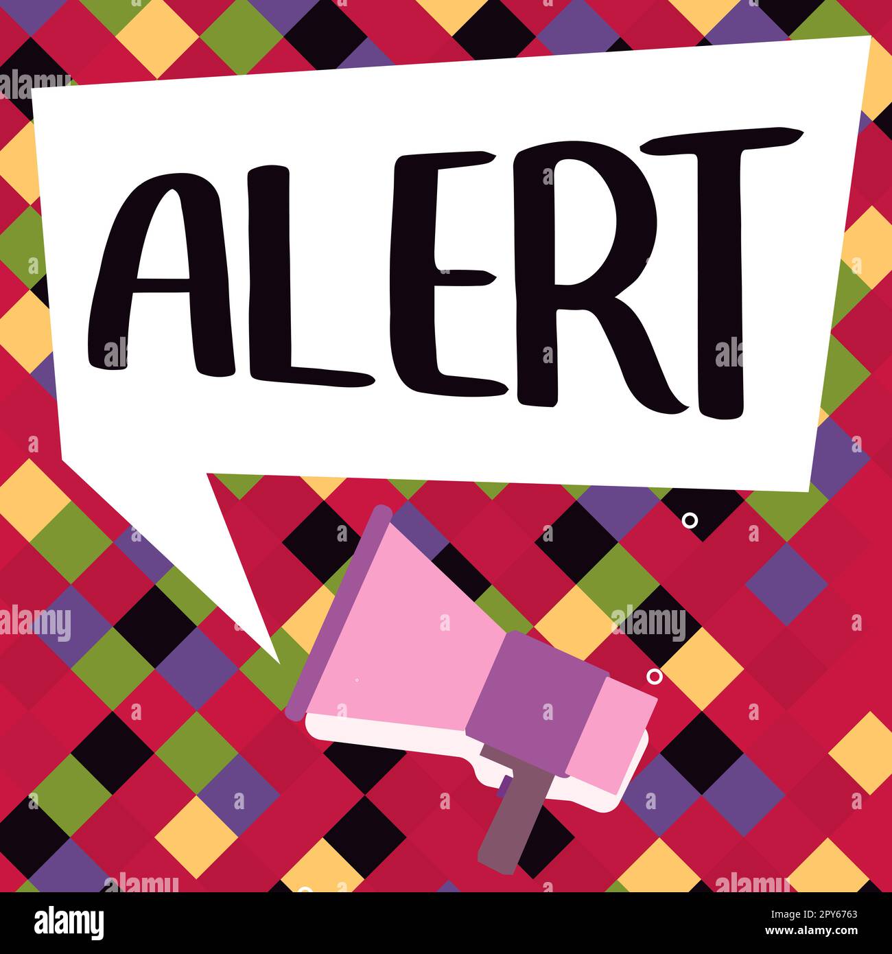 Inspiration showing sign Alert. Business approach An announcement ...