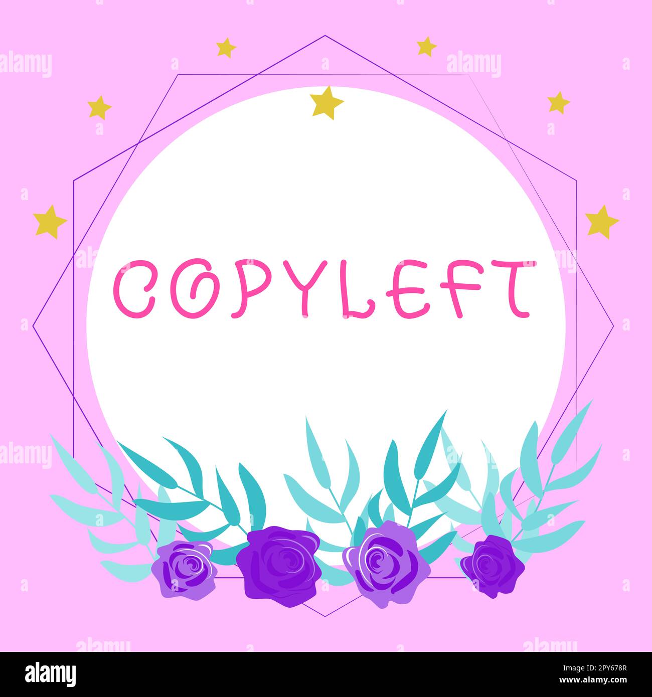 Writing displaying text Copyleft. Internet Concept the right to freely ...