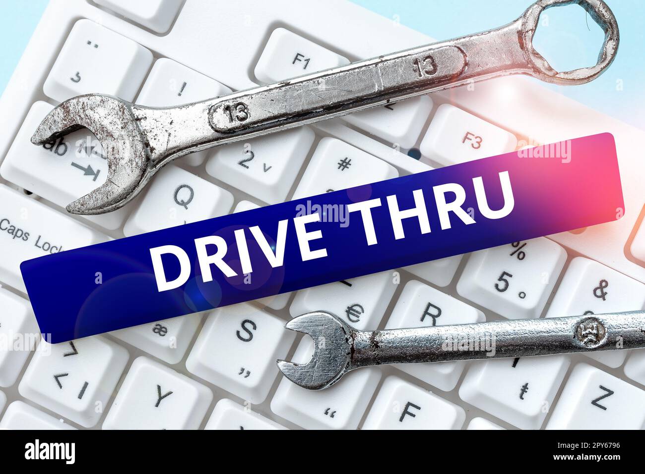 Inspiration showing sign Drive Thru. Business idea place where you can ...