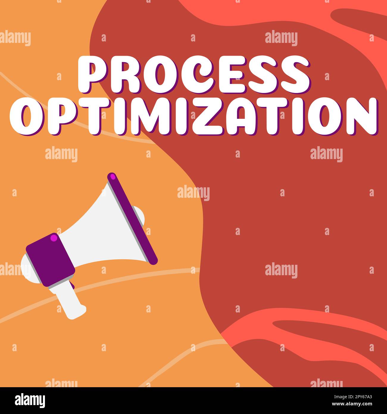 Text showing inspiration Process Optimization. Conceptual photo Improve Organizations Efficiency ...