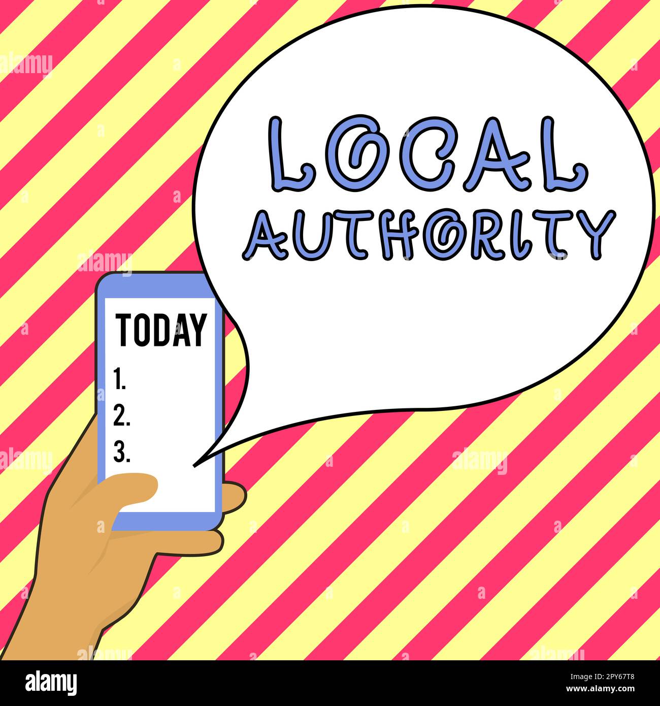 Sign displaying Local Authority. Business idea the group of people who ...