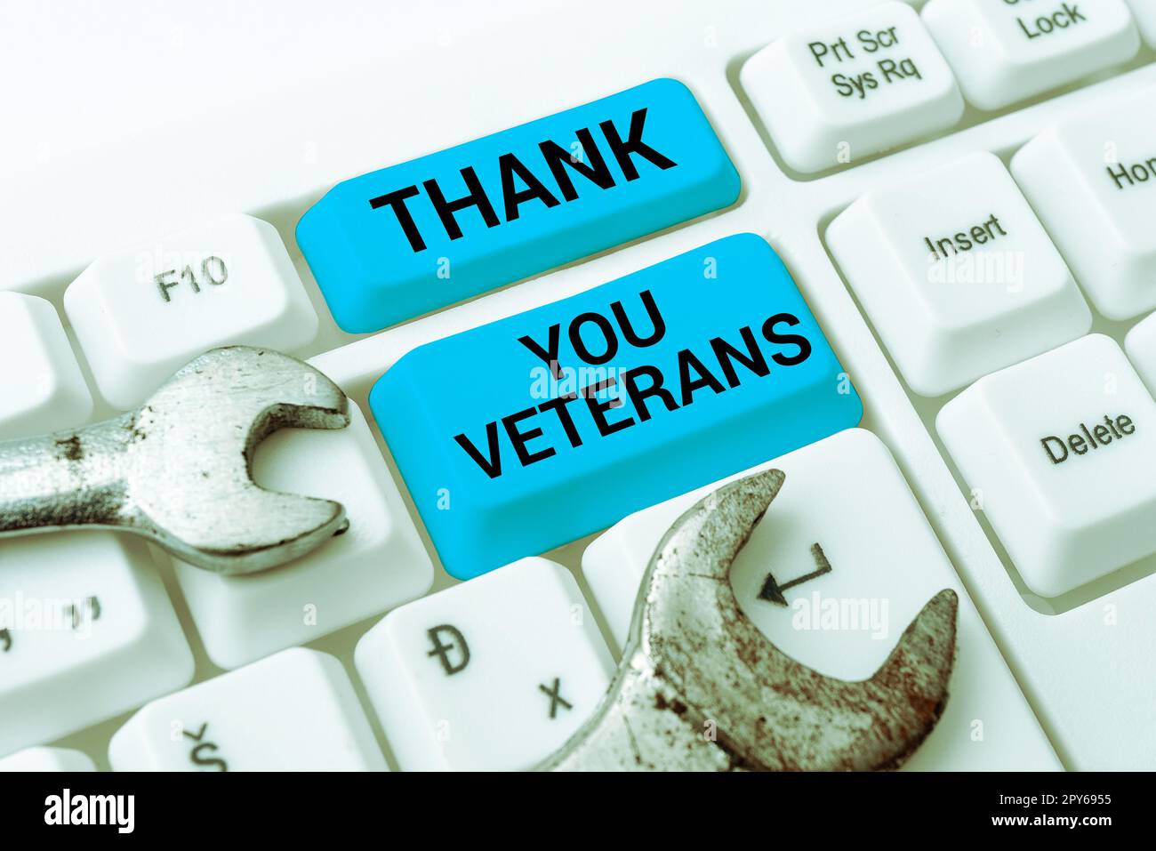 Hand writing sign Thank You Veterans. Word for Expression of Gratitude ...