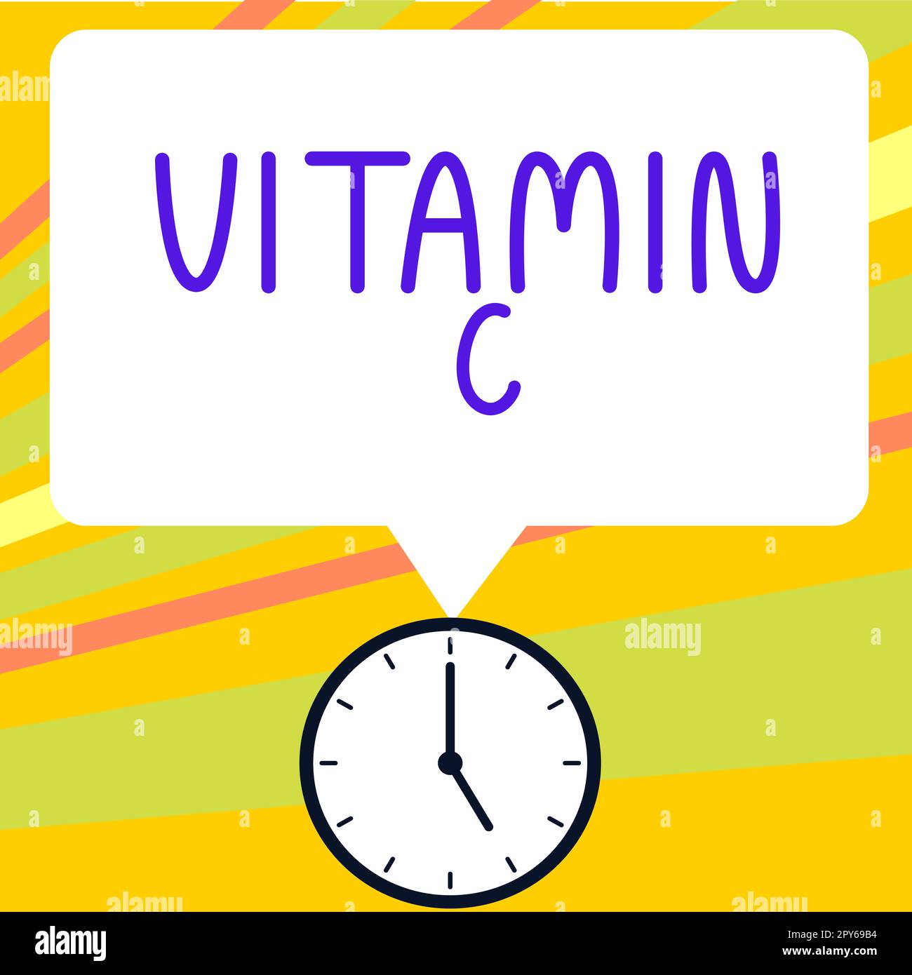 Text showing inspiration Vitamin C. Business idea it promotes healing ...