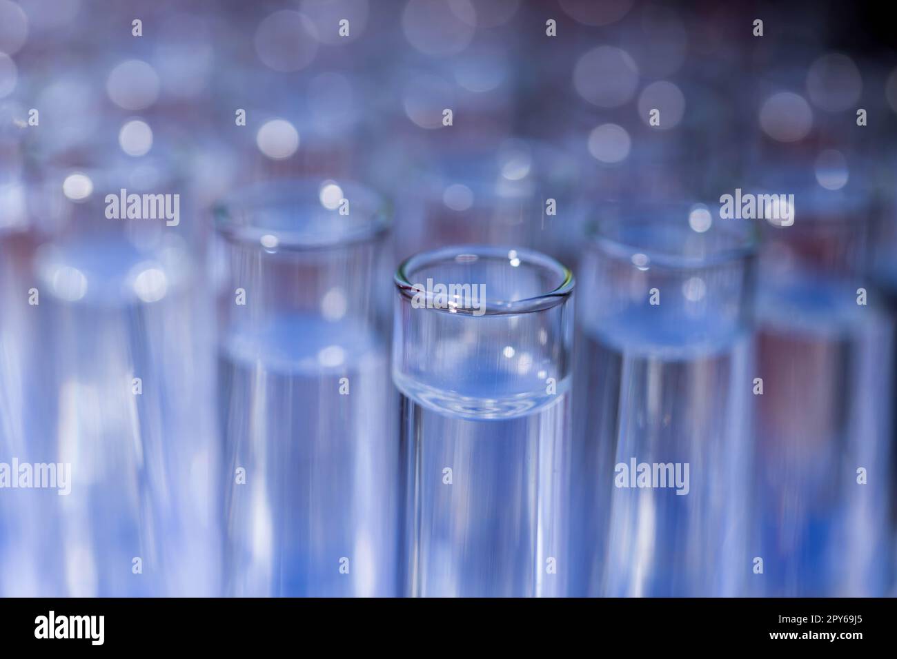 Glass test tubes Stock Photo - Alamy
