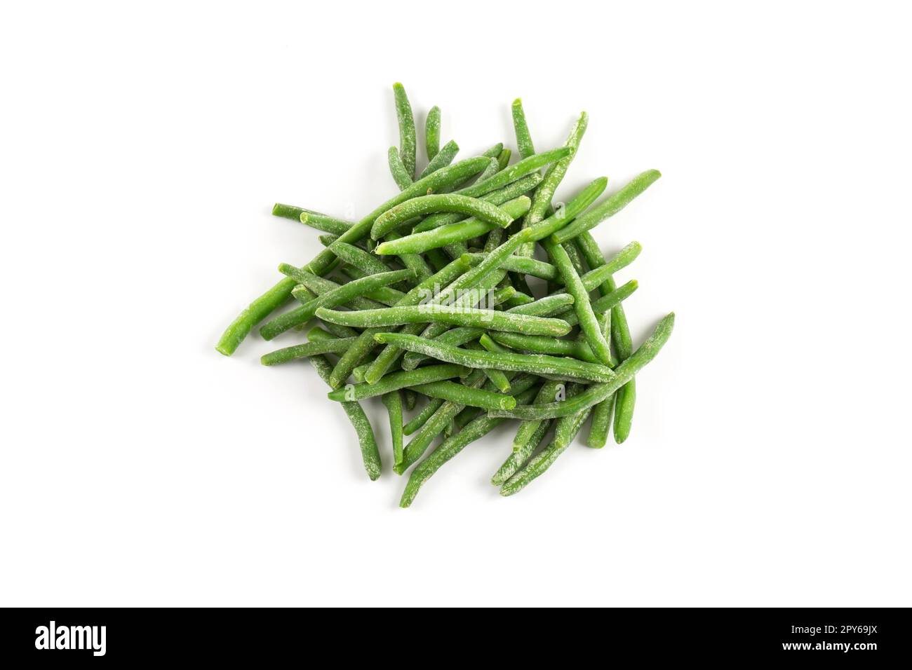Frozen cut green beans vegetable Stock Photo - Alamy