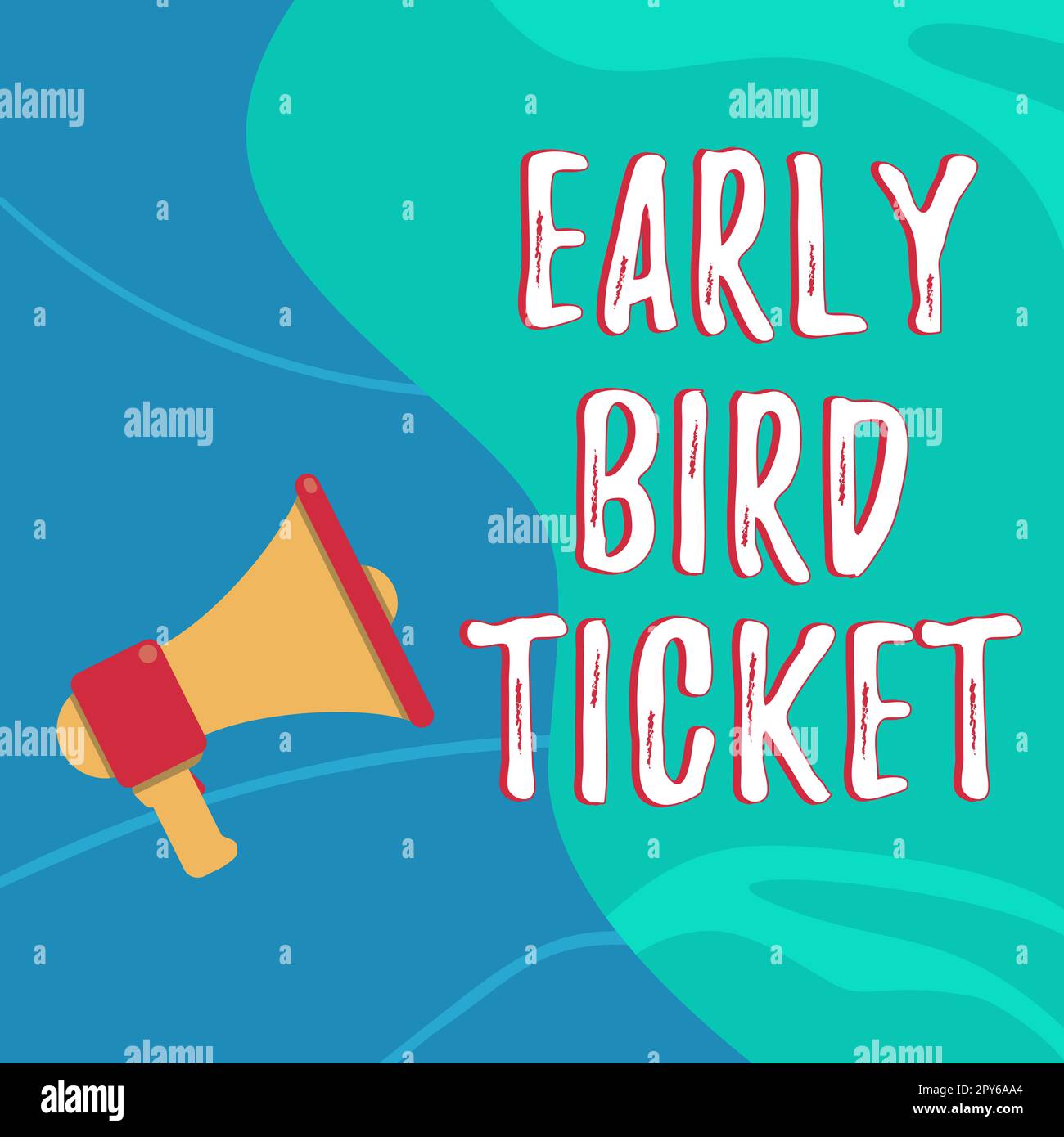Text sign showing Early Bird Ticket. Business approach Buying a ticket ...