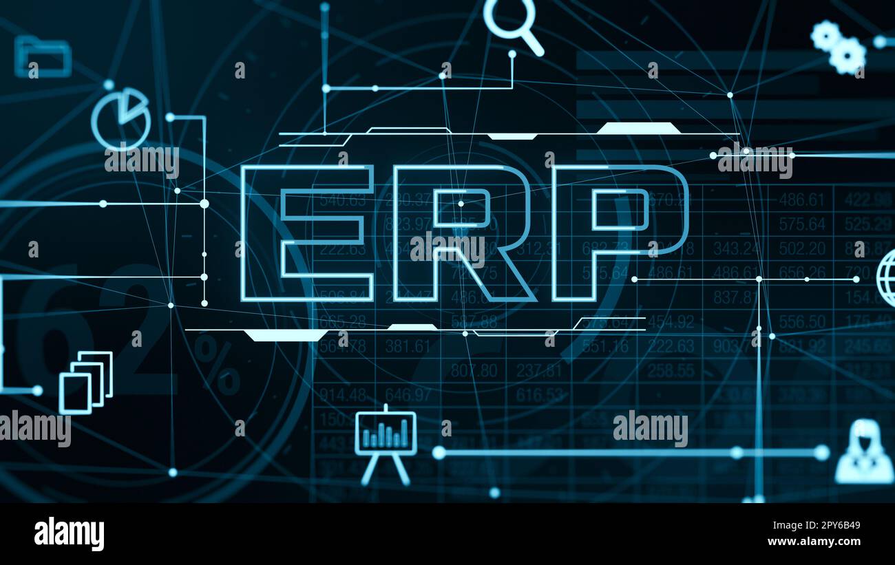 enterprise resource planning, ERP software, corporate company ...