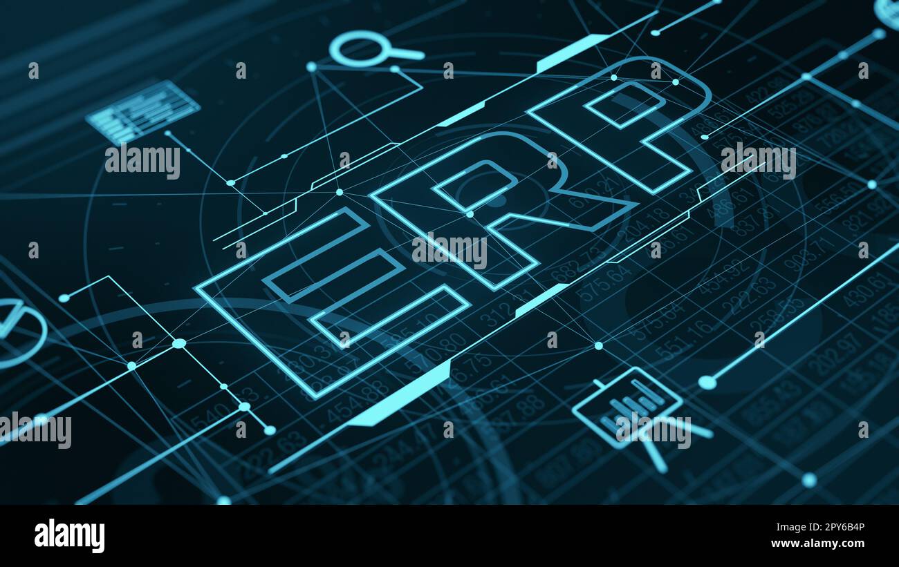 ERP software, enterprise resource planning, corporate company ...