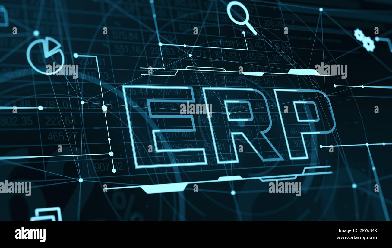 ERP software, enterprise resource planning, business and technology ...